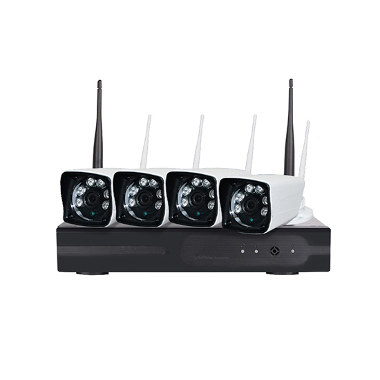 4CH 960p 1.3mp HD Wireless WIFI Connection Outdoor Waterproof Network ...