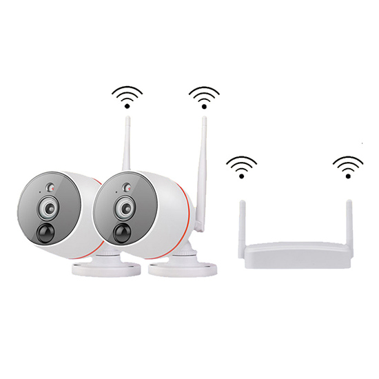 2CH 1080p 2megapixels HD Wireless WIFI Connection Outdoor Mini PIR ...
