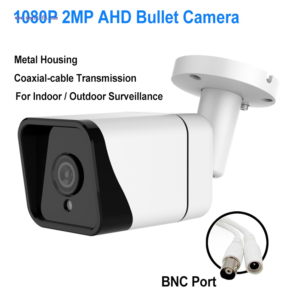 Metal Housing 1080P 2MP Day Night Vision Outside Street Waterproof CCTV ...