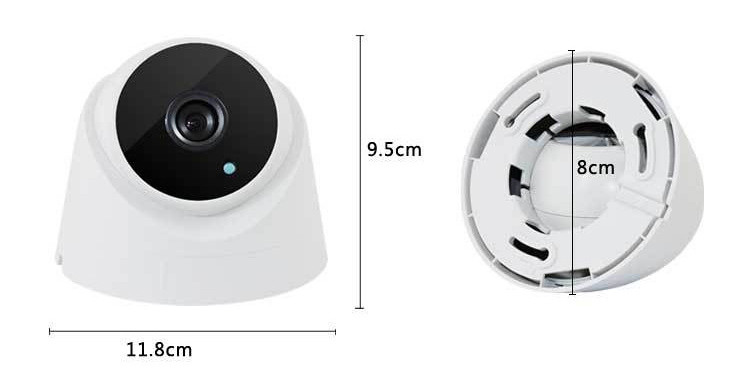 AHD-H Coaxial HD 2500TVL 1080P IR Night Vision Dome CCTV Surveillance ...