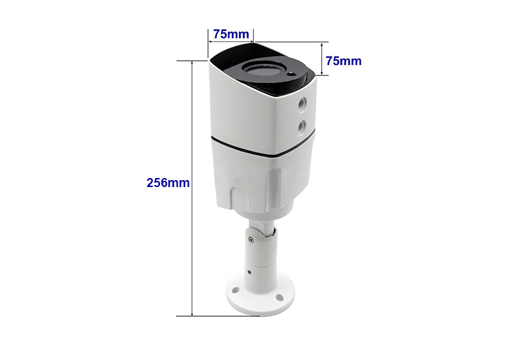#75 IR LED Vari-Focal IP66 Waterproof Metal CCTV Security Surveillance ...