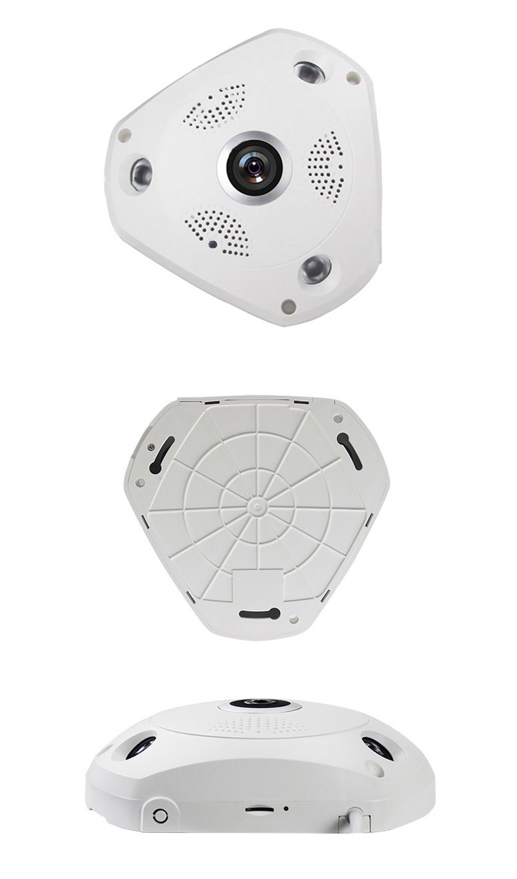 360degree Panorama Fisheye Plastic VR Array IR LED Monitoring Security ...