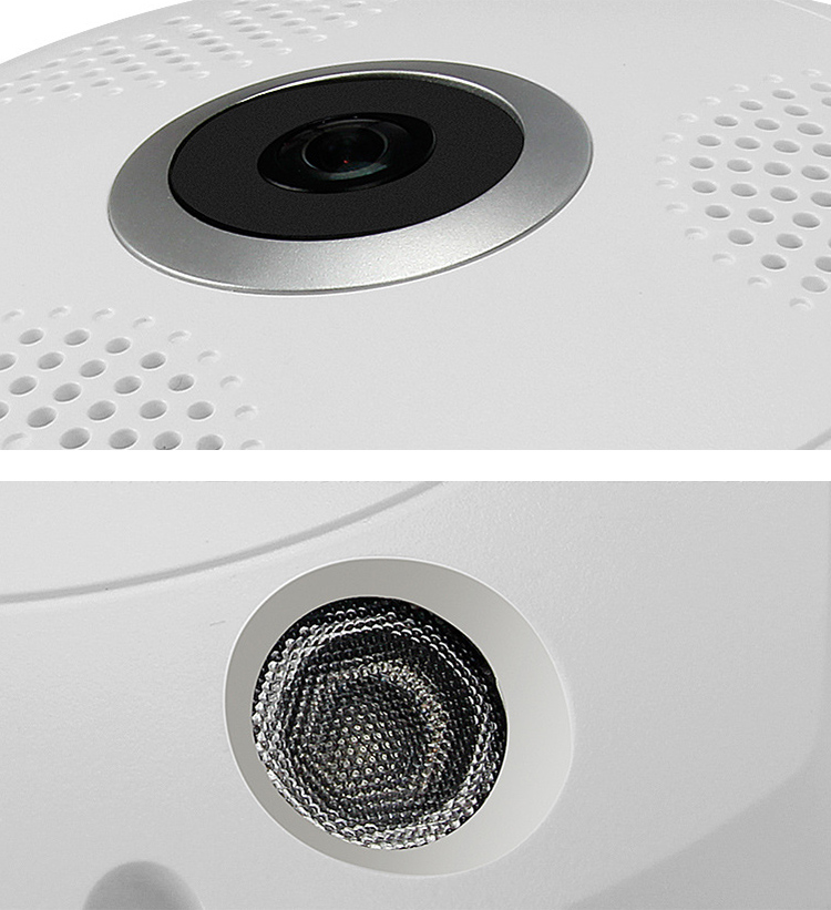 360degree Panorama Fisheye Plastic VR Array IR LED Monitoring Security ...