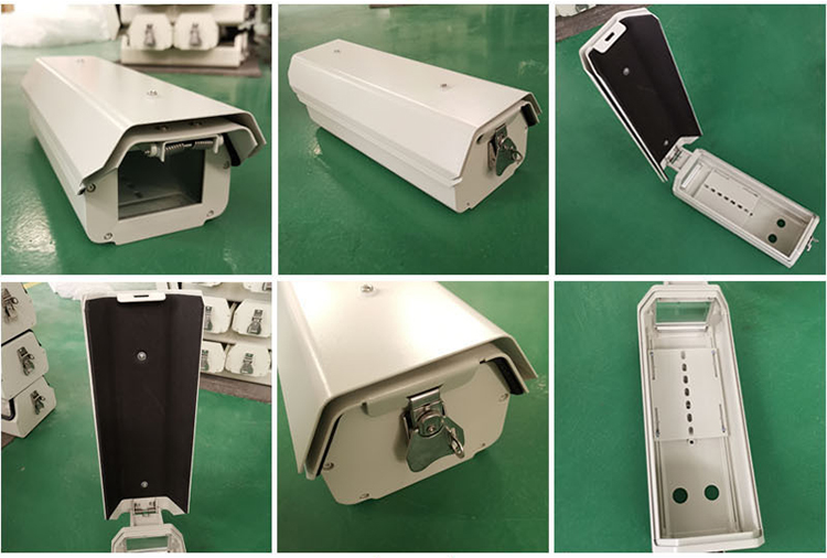 Outdoor cctv camera housing IP66 waterproof monitoring security shield ...